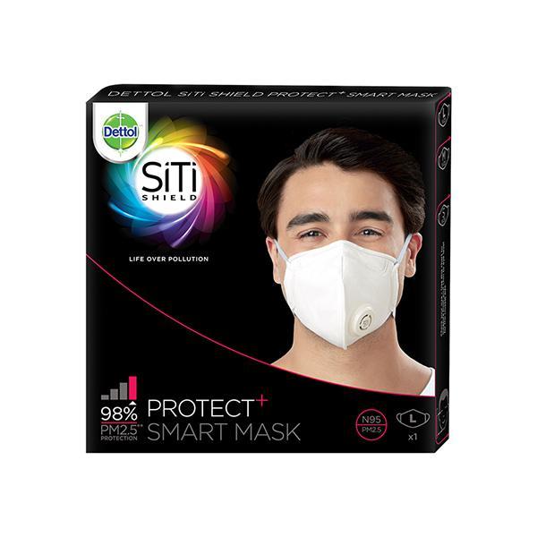 Dettol Siti Shield Air-Pollution Smart Mask - N95 (L)