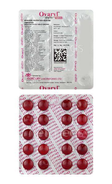 Ovaryl Tablet 20'S - Buy Medicines online at Best Price from Netmeds.com