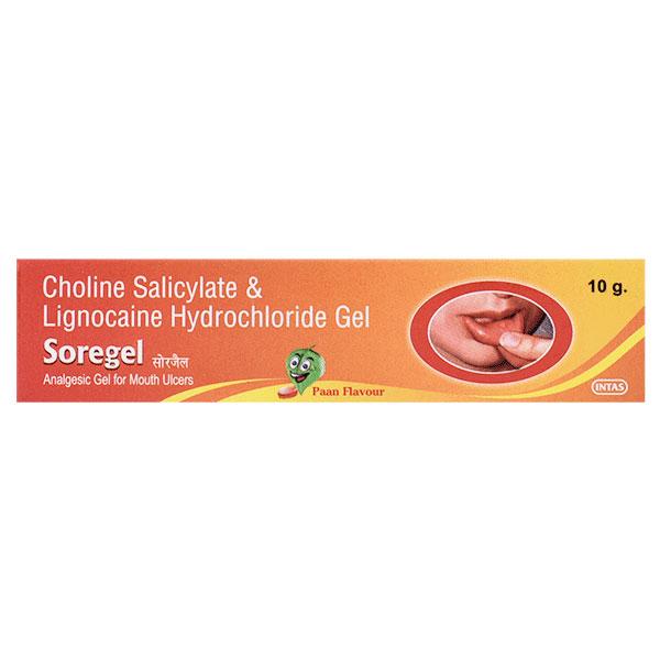 SOREGEL Gel(Oral) 10gm Price, Uses, Side effects, Substitutes | Netmeds