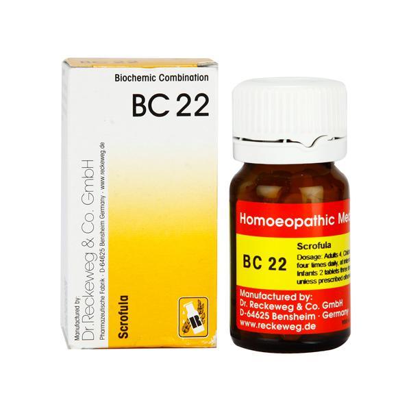 Buy Dr. Reckeweg BC 22 Tablet 20 gm online at best price-Homeopathy