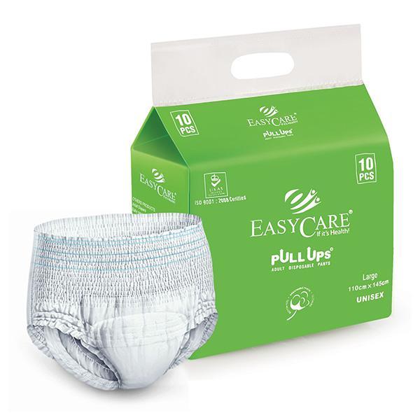 EasyCare Pull Ups Adult Disposable Pants (L) 10's