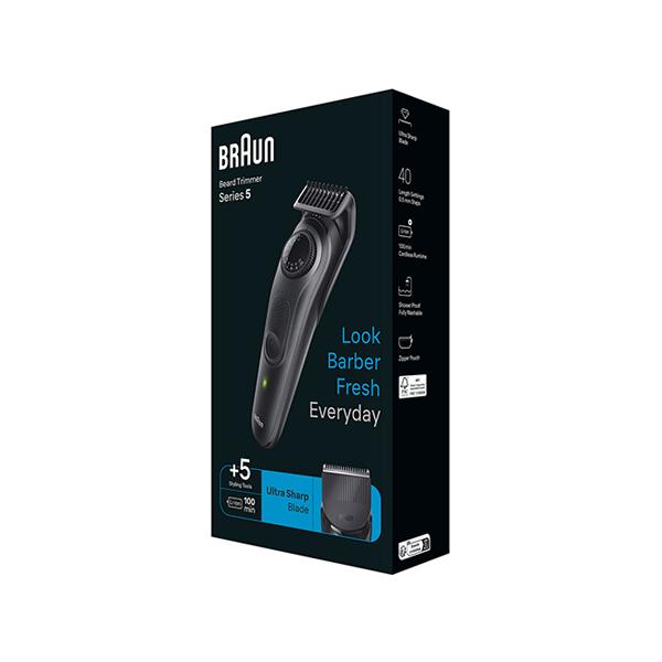 Buy Braun Beard Trimmer 5, BT5420, Beard Trimmer for Men from Gillette ...