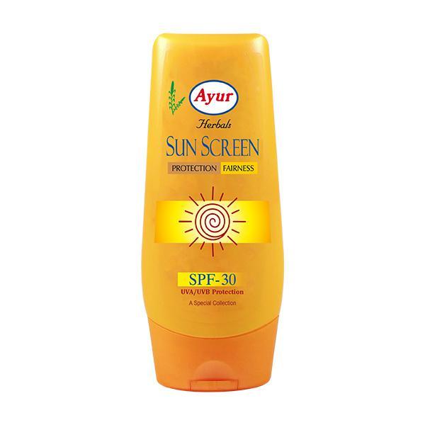 Buy Ayur Herbal SPF 30 Sunscreen Lotion 100 ml Online at Discounted ...