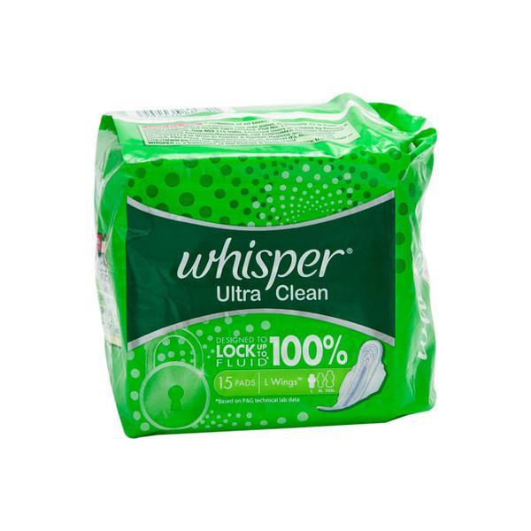 Whisper Ultra Clean Wings (L) 15's