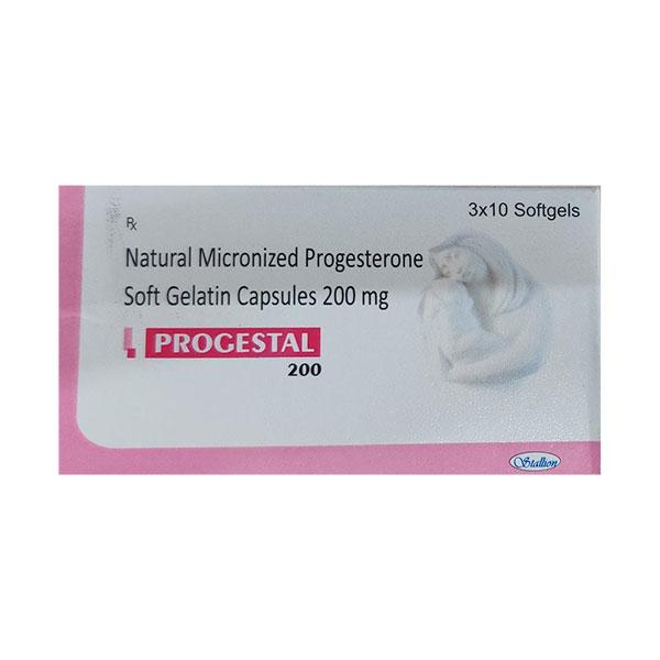 Buy PROGESTAL 200 Soft Gelatin Capsule 10's Online at Upto 25% OFF ...