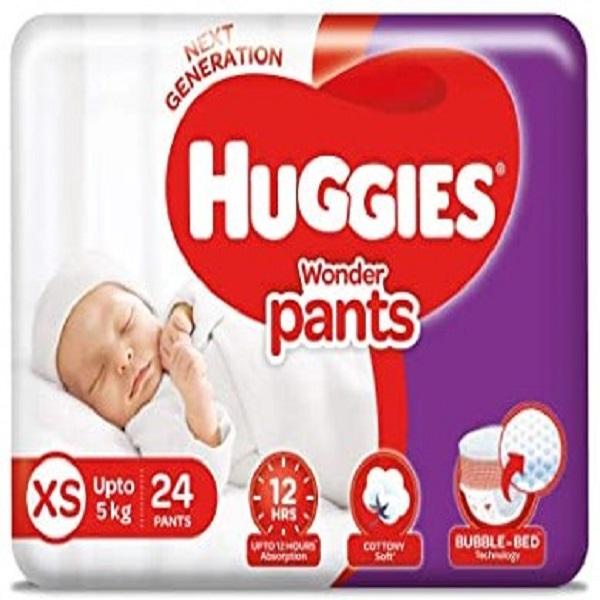 Huggies Wonder Pants Diapers (XS) 24's Online at Discounted Price | Netmeds