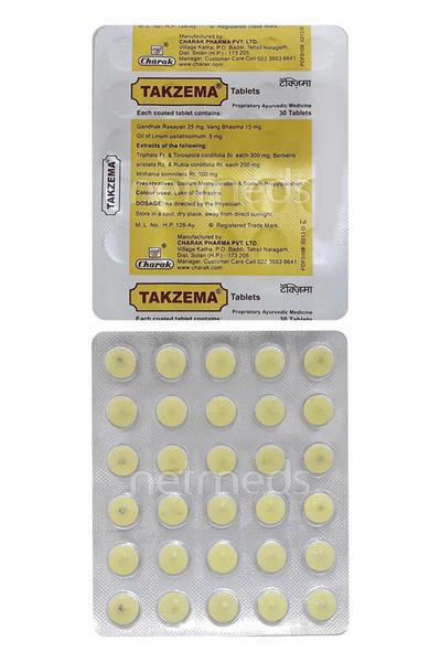 Buy Takzema Tablet 30'S Online for Healthy Skin Support | Netmeds