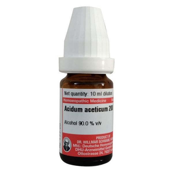 Dr. Willmar Schwabe Acidum Aceticum 200 CH Drops 10 ml Online at Best ...