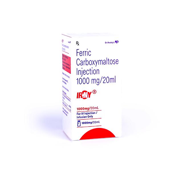 IRNY 1000mg Injection 20ml Price, Uses, Side effects, Substitutes | Netmeds