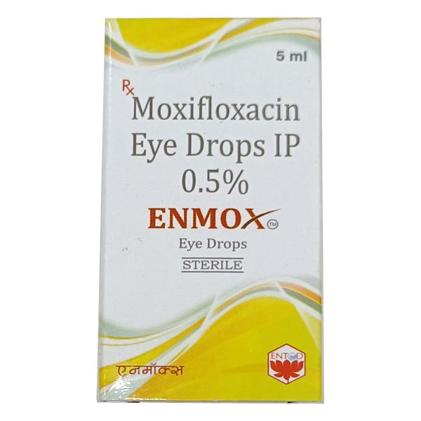 ENMOX Eye Drops 5ml Price, Uses, Side effects, Substitutes | Netmeds