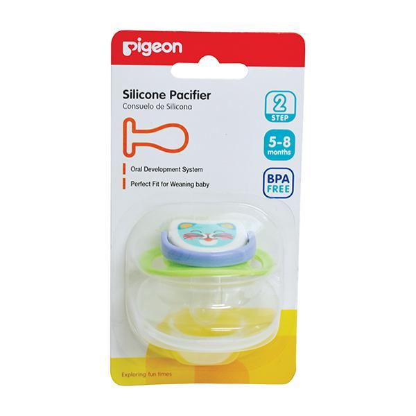Buy Pigeon Silicone Pacifier Step 2 - Cat online at best price-Accessories