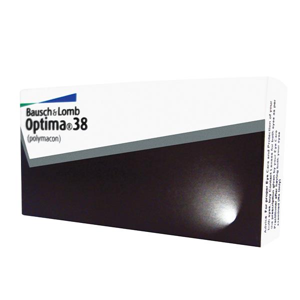 Bausch & Lomb Optima 38 Yearly Contact Lens - 1 Lens/Box (-2.75)