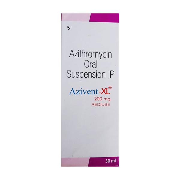 Azivent XL 200mg Syrup 30ml