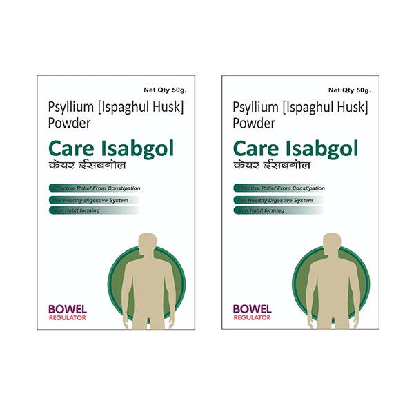 Buy Care Isabgol Powder (Pack of 2 x 50 gm) 1's Online at Best Price ...