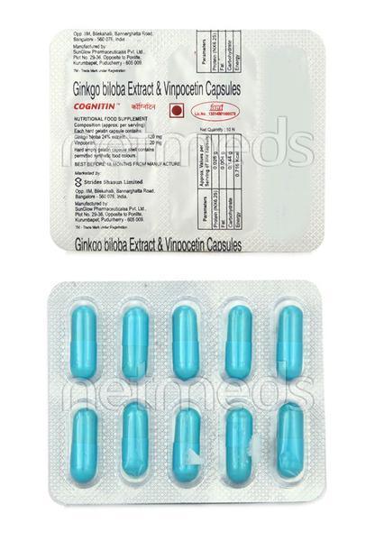 Cognitin Capsule 10'S