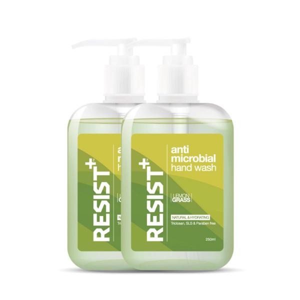 RESIST+ AntiMicrobial Hand Wash - Lemon Grass (Pack of 2 X 250 ml) 1's ...
