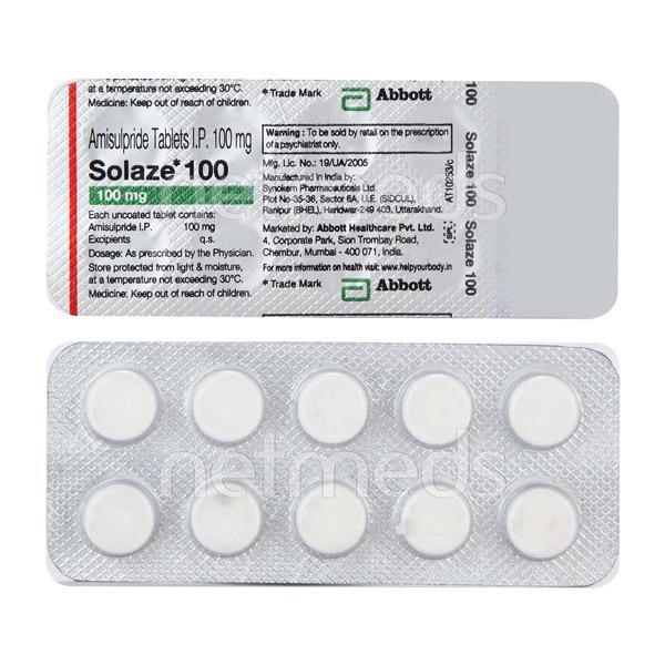 Solaze 100mg Tablet 10'S : Uses, Side Effects, Price | Netmeds