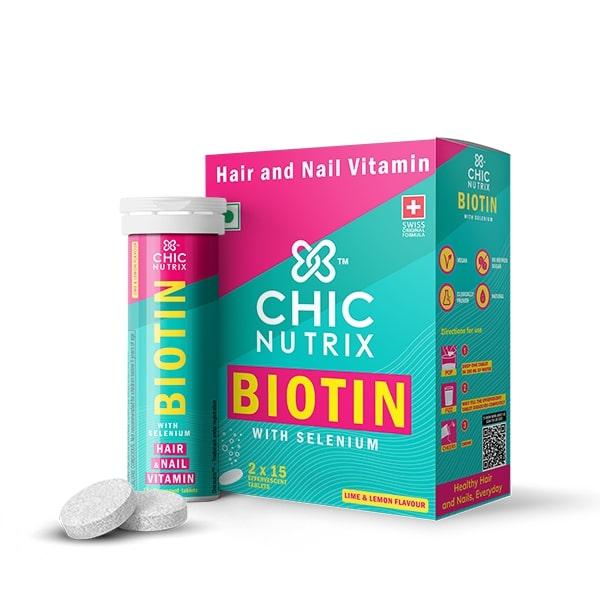 Chicnutrix Biotin With Selenium Effervescent Tablet - Lime & Lemon ...