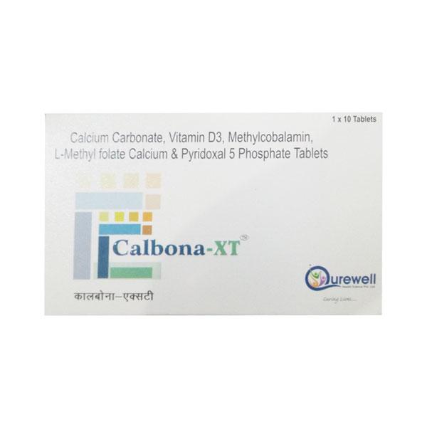 Buy CALBONA XT Tablet 10's Online at Upto 25% OFF | Netmeds