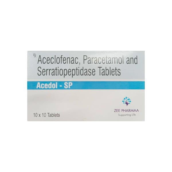 Buy ACEDOL SP Tablet 10's Online at Upto 25% OFF | Netmeds