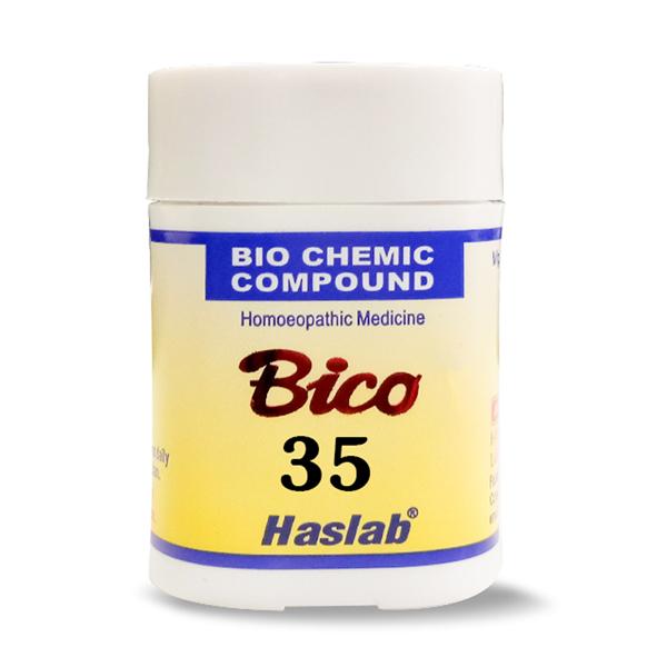 Buy Haslab Bico 35 Biochemic Compound Tablet 550 gm Online at ...