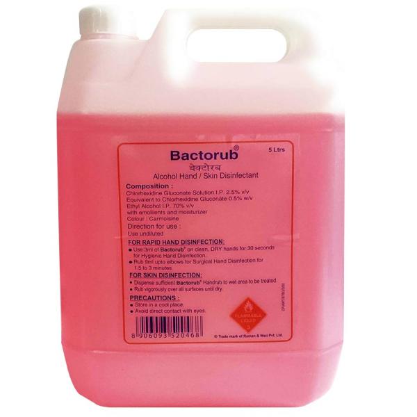 Buy Bactorub Handrub 5 litre Online at Discounted Price | Netmeds
