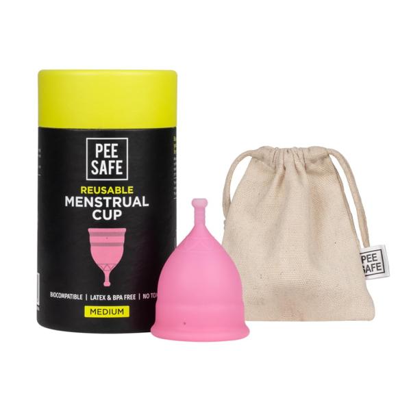 Pee Safe Reusable Menstrual Cup - (Medium) 1's Online at Best Price ...