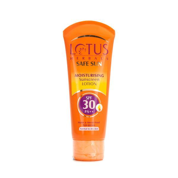 Lotus Safe Sun SPF30 Pa ++ Moisturising Sunscreen Lotion 100 gm