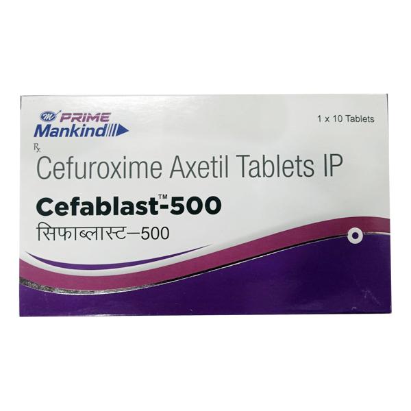 Cefablast 500mg Tablet 10'S