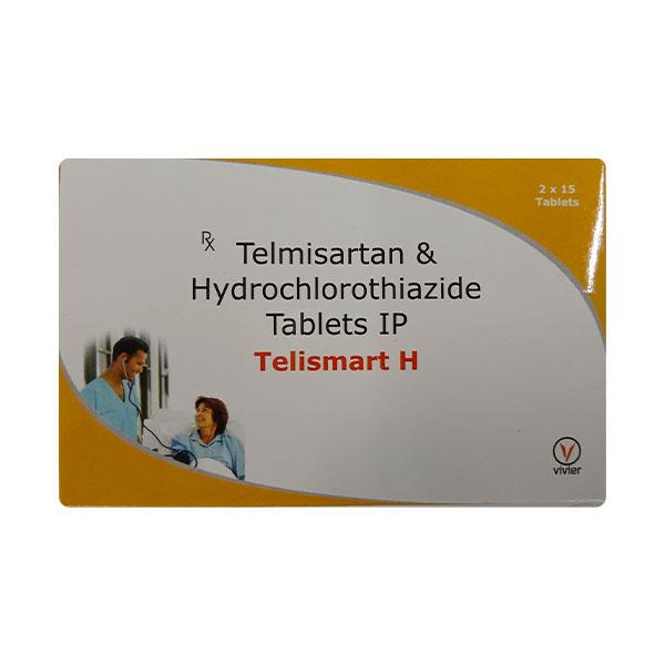 Buy TELISMART H Tablet 15's Online at Upto 25% OFF | Netmeds