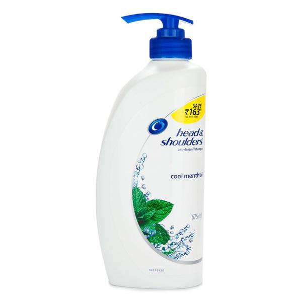 Head & Shoulder Cool Menthol Shampoo 675 ml online at best price ...