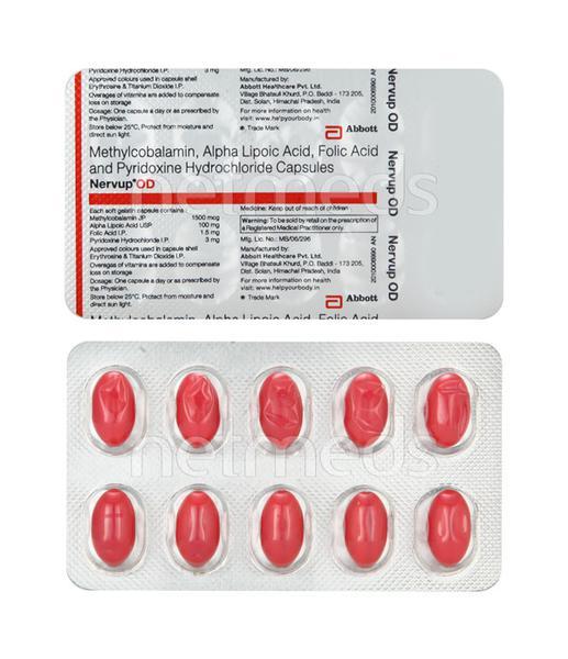 Nervup OD Capsule 10'S