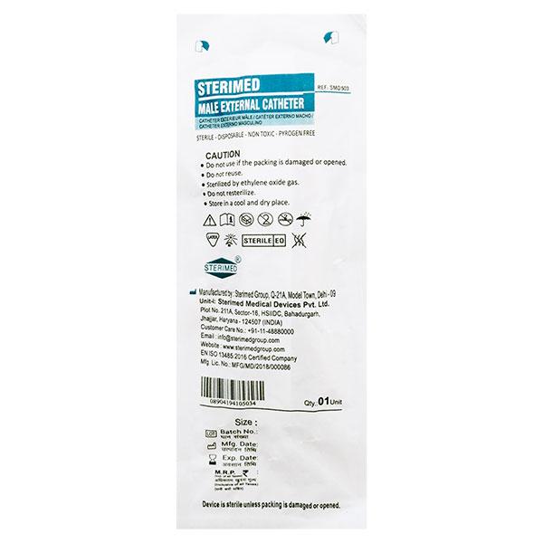 Buy Sterimed Male External Catheter (SMD 503)(30mm) 1's Online at ...