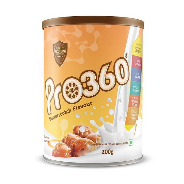 Pro360 Nutritional Powder - Butterscotch Flavour 200 gm