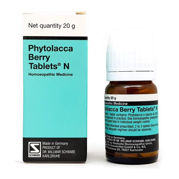 Dr. Willmar Schwabe Phytolacca Berry Tablet 80's online at best price ...
