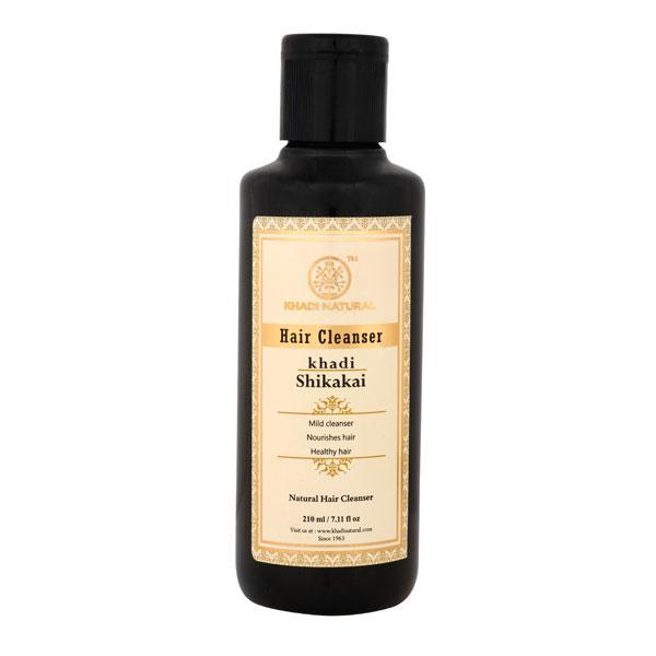 Khadi Natural Hair Cleanser - Shikakai 210 ml