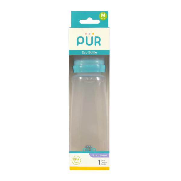 Pur Eco Feeding Bottle - Blue 250 ml