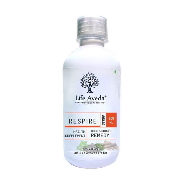 Life Aveda Respire Syrup 200 ml Online at Best Price - Cough & Cold (Ayush)