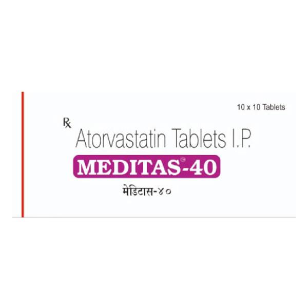 MEDITAS 40mg Tablet 10's