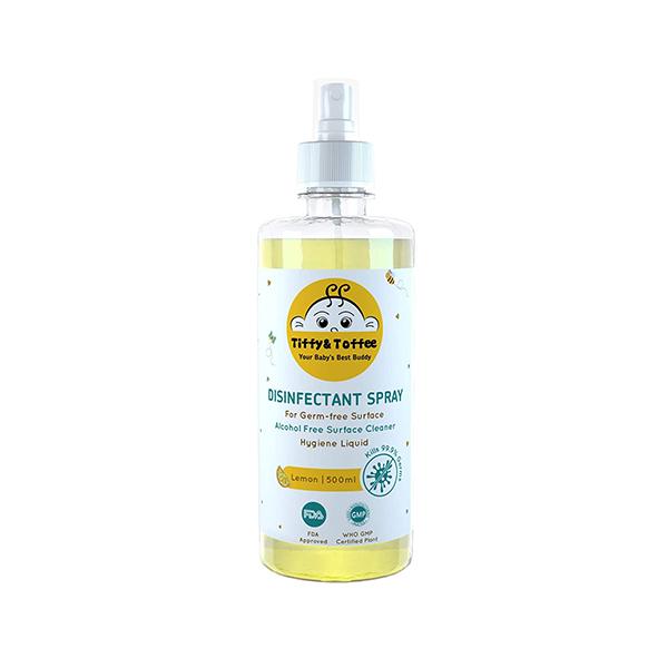 Tiffy & Toffee Non-Alcoholic Disinfectant Spray - Lemon 500 ml Online ...