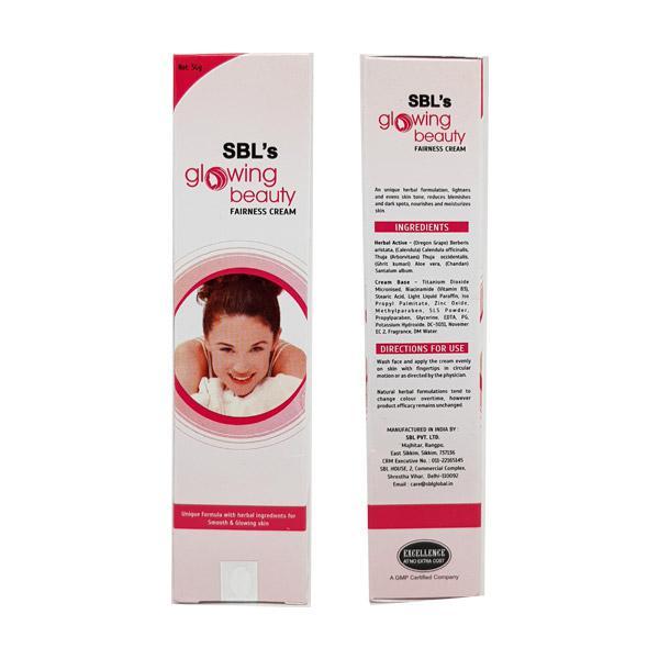 Buy SBL Glowing Beauty Fairness Cream 50 gm Online at Discounted Price ...