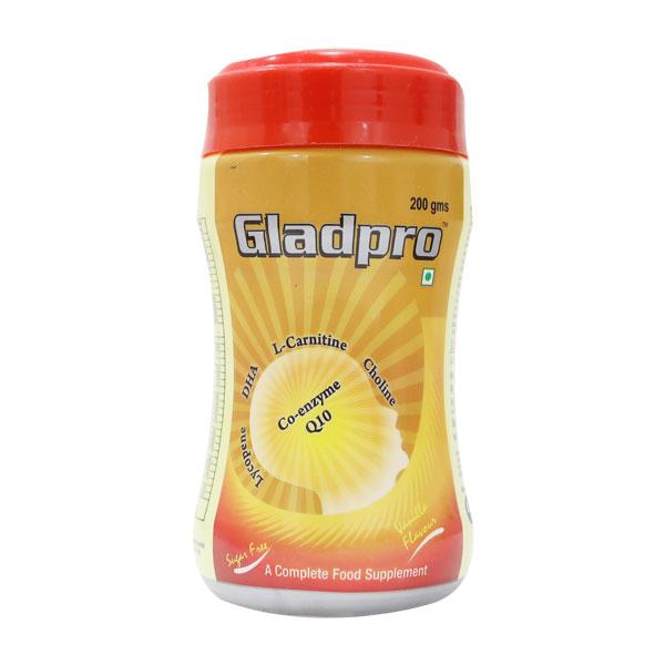 Gladpro Vanilla Powder 200gm : Price, Uses, Side Effects | Netmeds