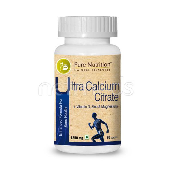 Buy Pure Nutrition Ultra Calcium Citrate (Bone Health) Tablets 90's ...