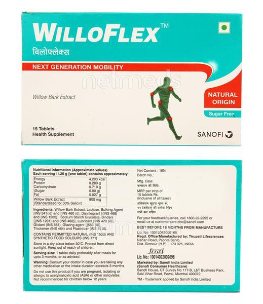 Willoflex 800mg Tablet 15'S