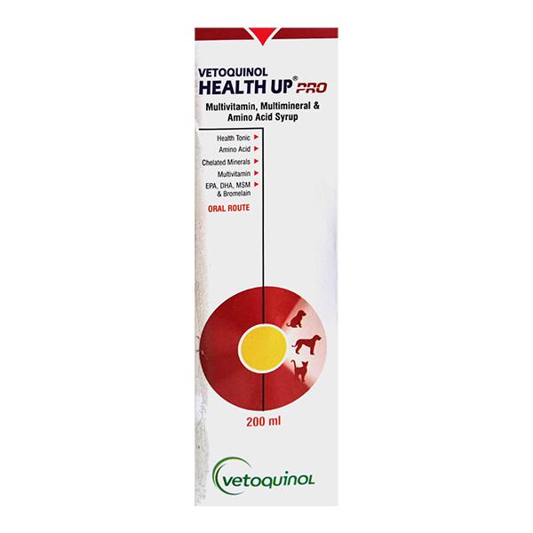 Vetoquinol Health Up Pro Syrup 200 ml Online at Discounted Price | Netmeds