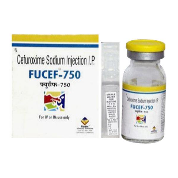 FUCEF 750mg Injection 1's
