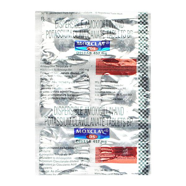 Moxclav DS 457mg Distab 6'S