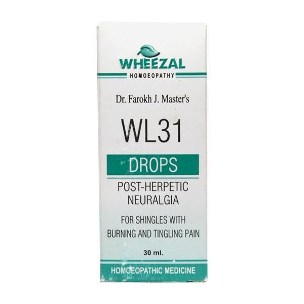 Buy Wheezal Wl-31 Post Herpetic Neuralgia Drops 30ML Online at ...