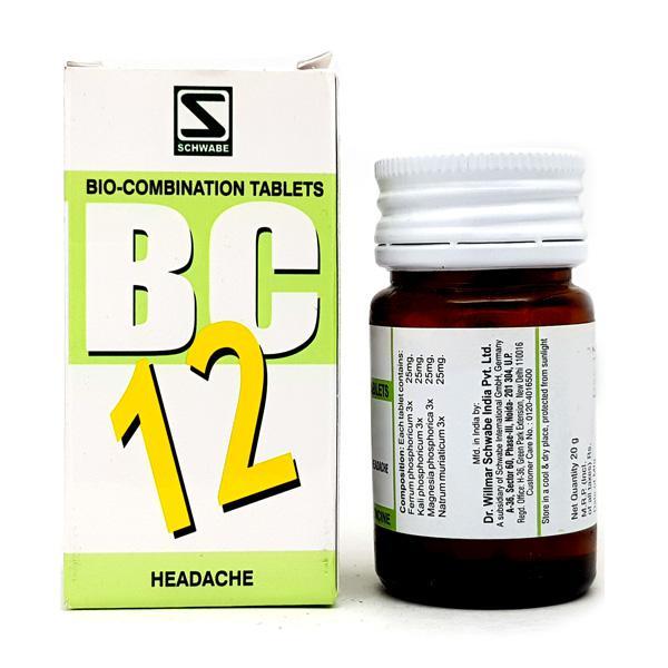 Buy Dr.Willmar Schwabe BC 12 Tablet 20 gm Online at Discounted Price ...