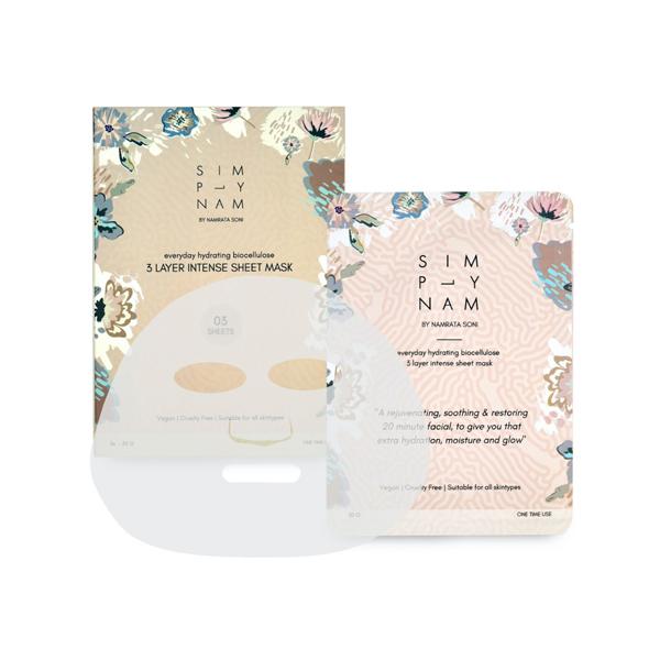 Buy Simply Nam Biocellulose 3 layer Sheet Mask 30 ml Online at Best ...
